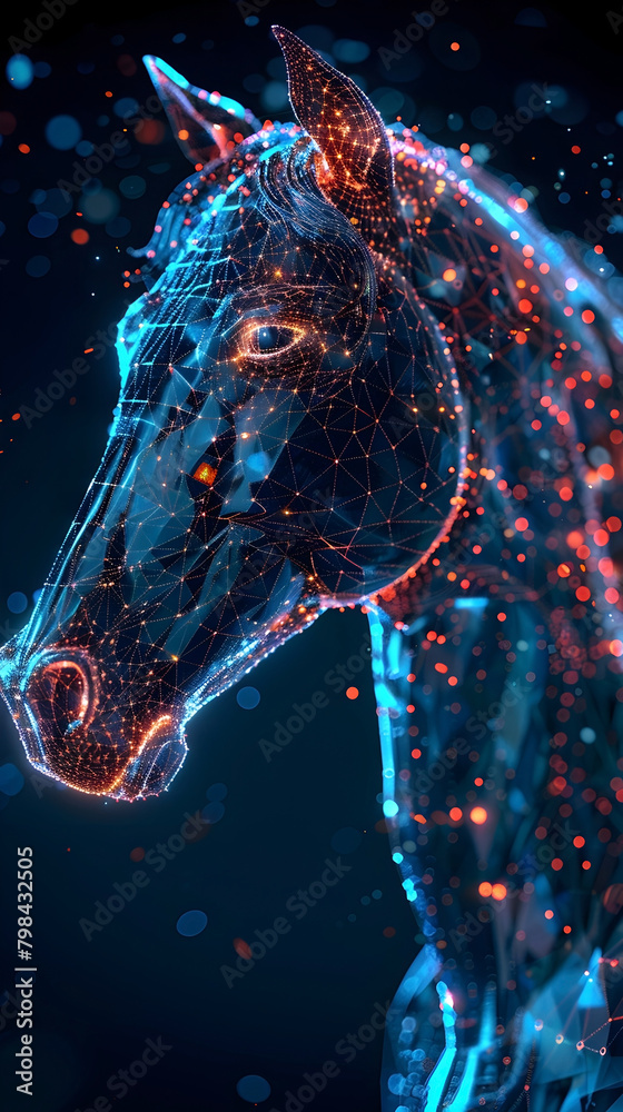 Captivating Digital Equine: A Cyberscape Odyssey into the Anatomy of a ...