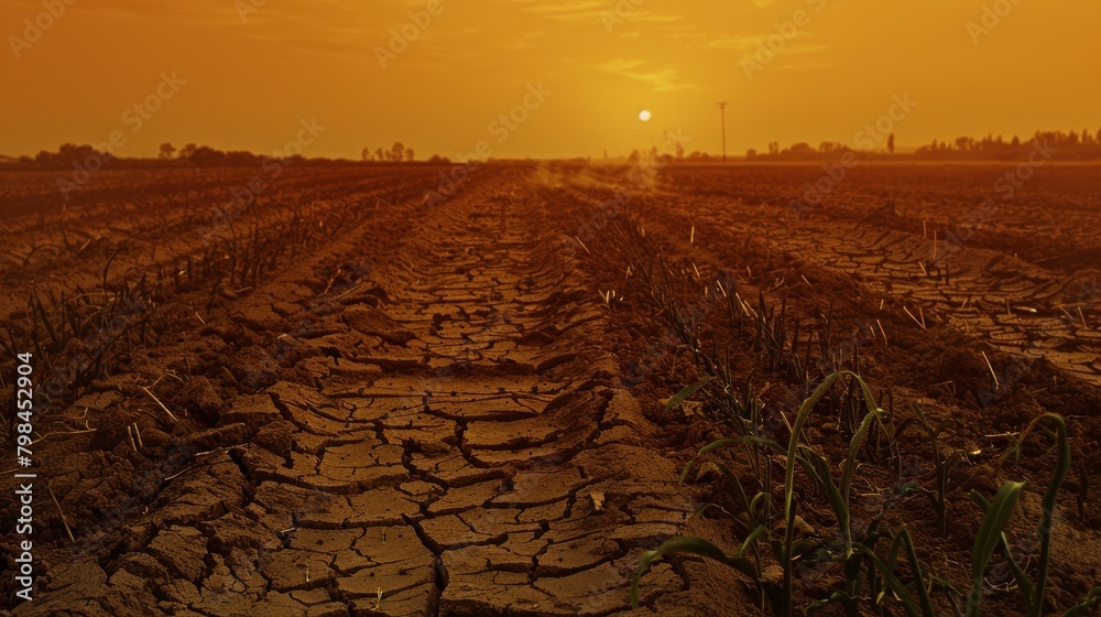Dramatic portrayal of prolonged drought in Central California farm ...