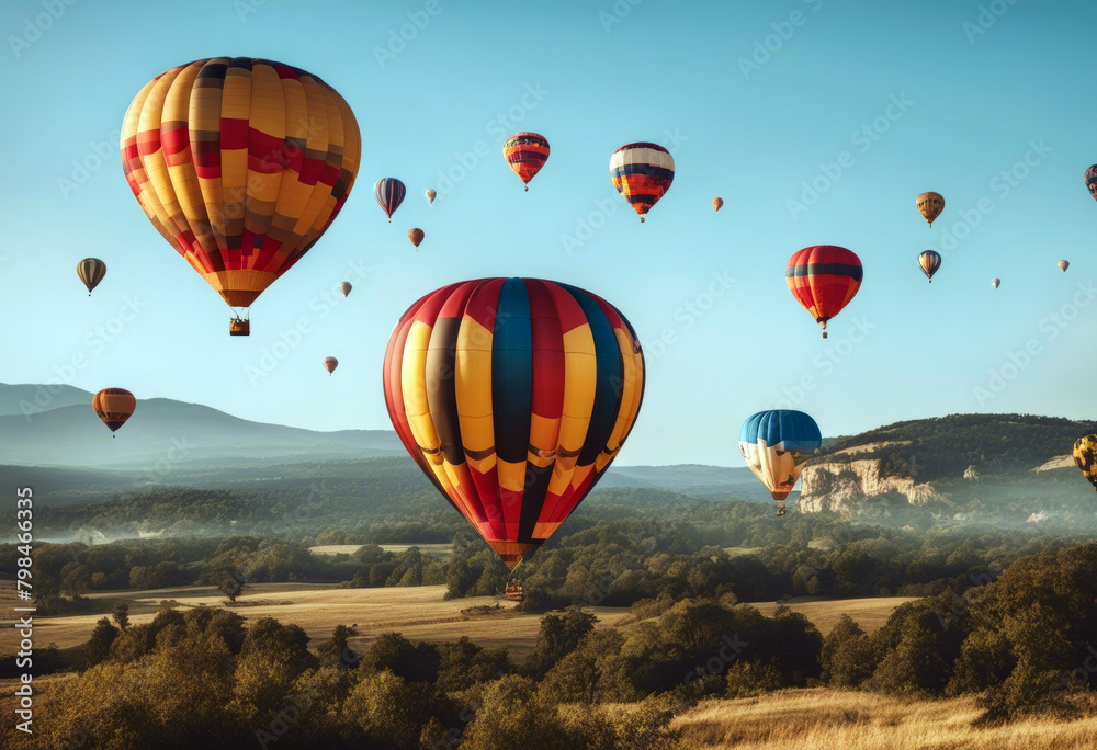 png transparent passenger balloons colorful air hot ai generative ...