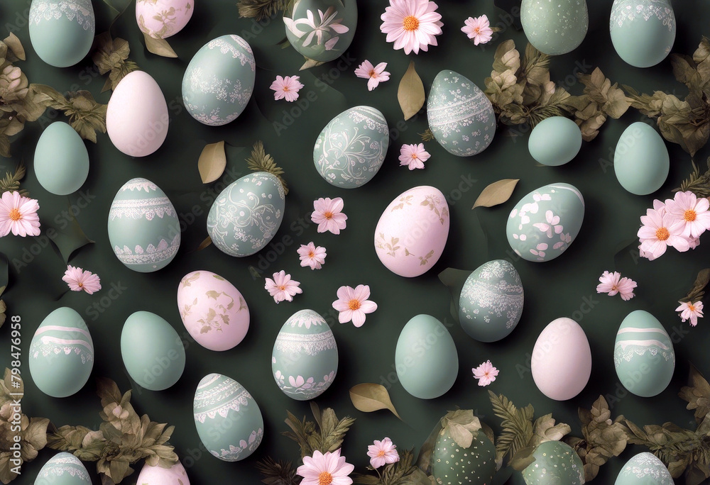 'goods wrapping Happy leaves holiday background Seamless flowers your ...