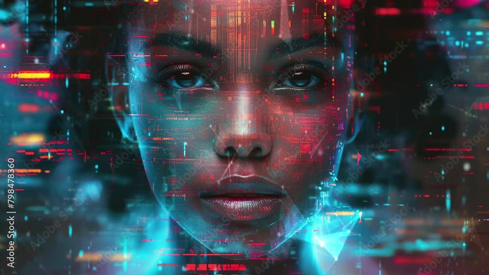 Young Multiethnic Female Government Employee Uses Technical Data in ...