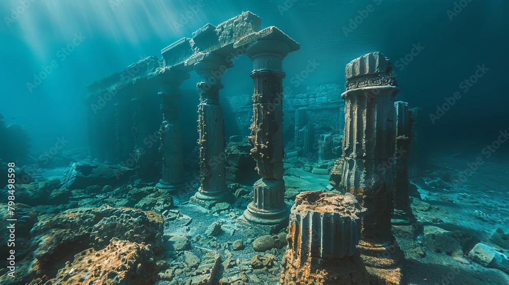 Exploring the eerie underwater remains of a sunken Mayan city, with ...