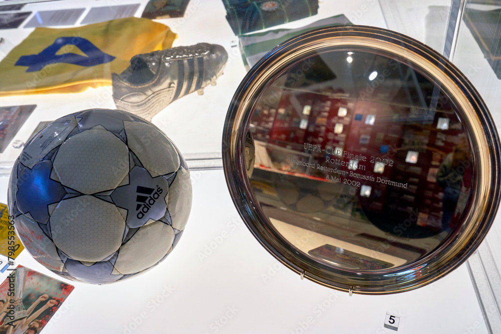 Exposition fragment in the museum of De Kuip Arena - the official ...