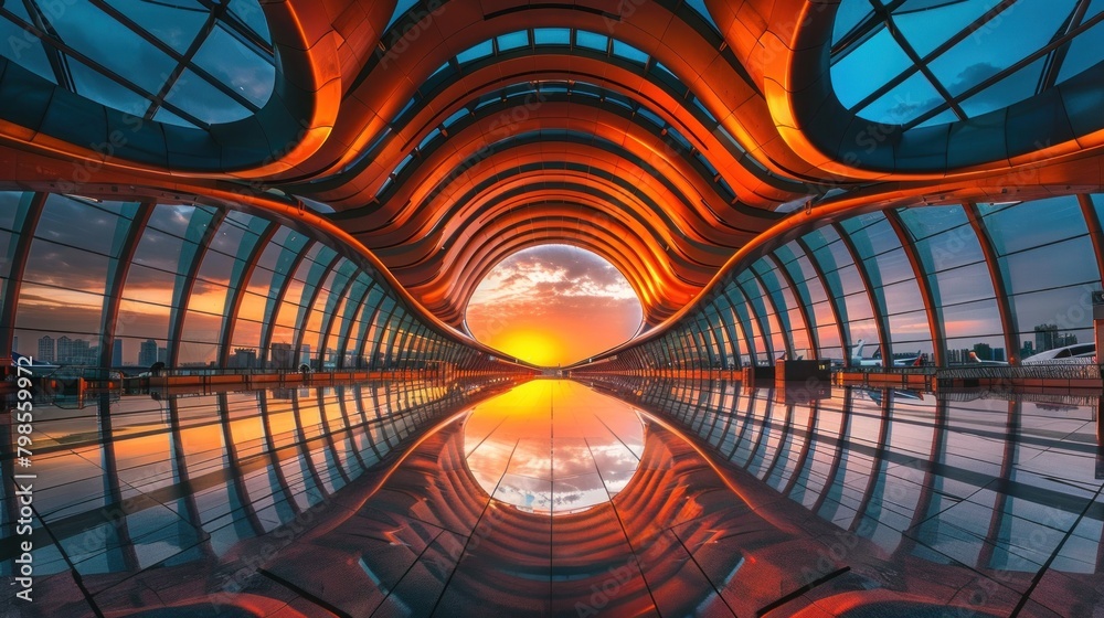 The world's most beautiful airport boasts stunning architectural design ...