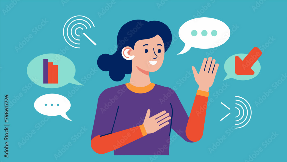 Using Cued Speech a visual system of hand signals that correspond to ...