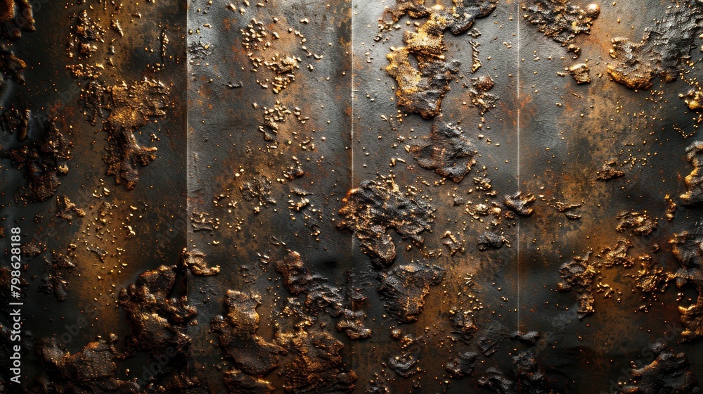 Distressed finish on a vintage texture, aged look of an old metal ...