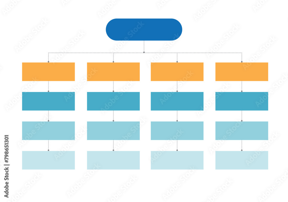 Infographic, Flowchart, Workflow, diagram, organization chart, vector ...