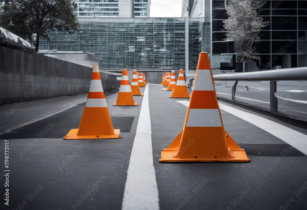 barrier parking white boom car boundary gate access entrance road ...