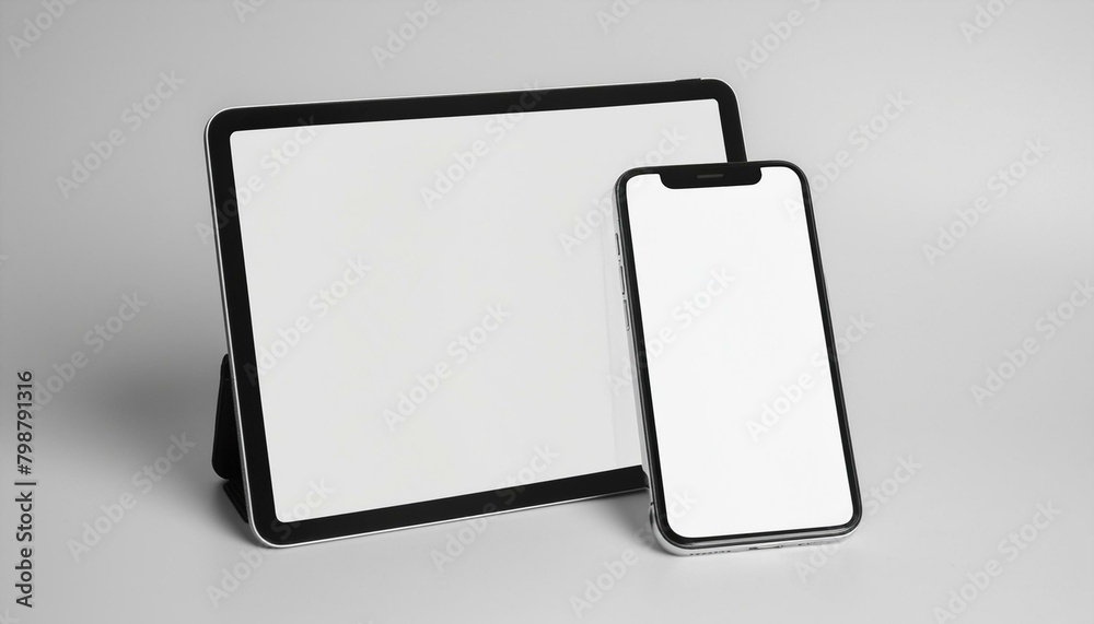 Mockup Template for Different Screen Sizes - Monitor, Tablet and Phone ...