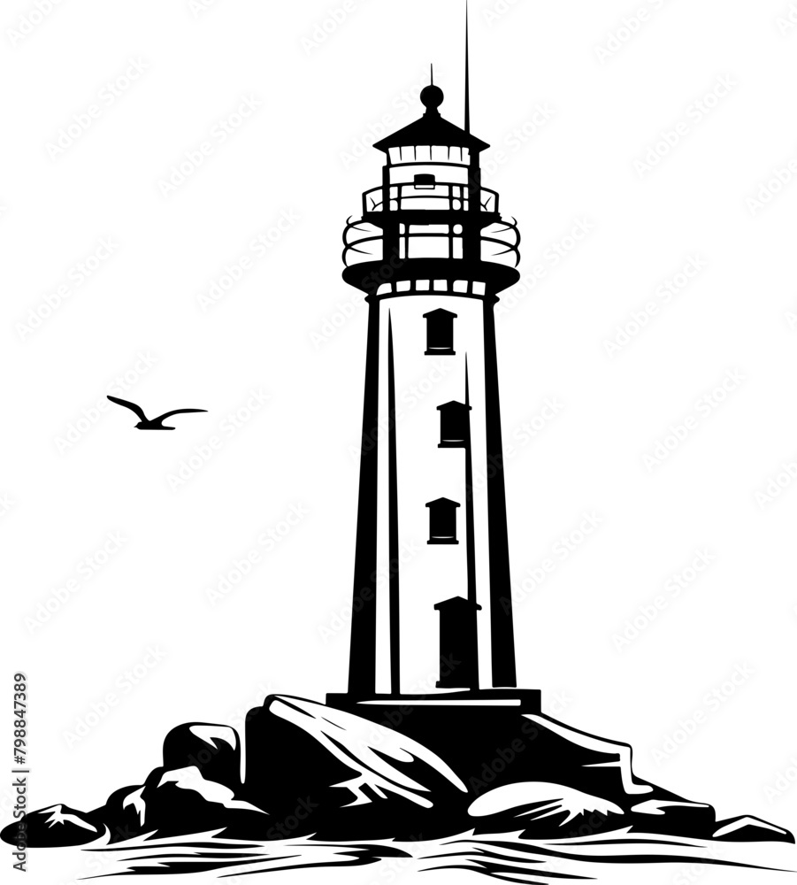 Vetor de Lighthouse , Lighthouse SVG, Lighthouse PNG, Lighthouse ...