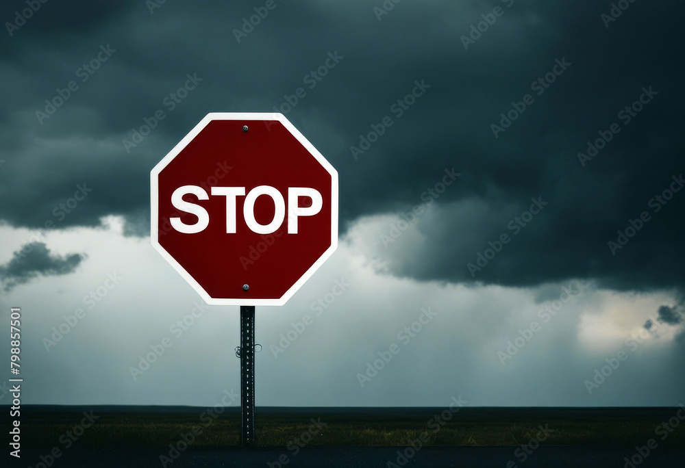 stop conceptual stormy caution sign warning background danger signs ...