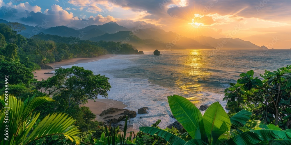 Vibrant flowers, pristine beaches, and crystal-clear waters of Costa ...