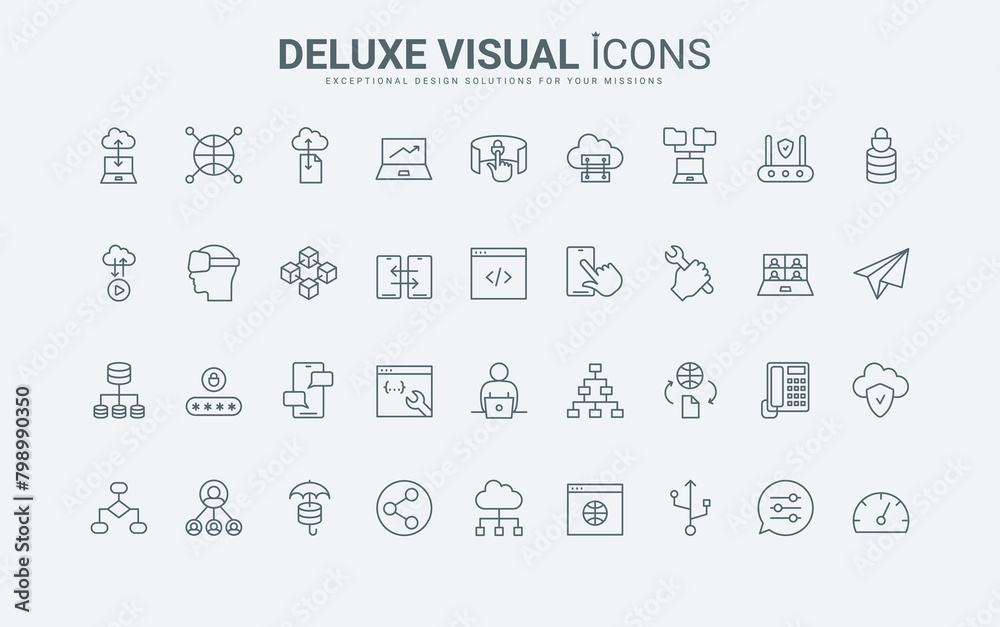 Flowchart Model And Algorithm Browser Window And Settings Of Mobile