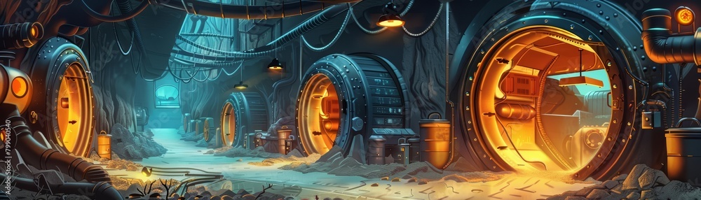 In a secret underground lab, moles developed a tunneling equipment ...