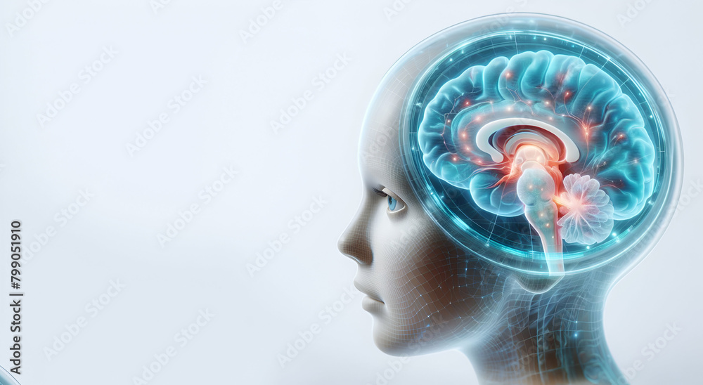 Medicine head pain medical brain headache blue anatomy red xray ...