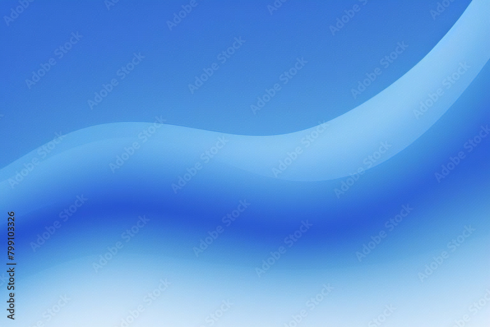Fondo azul abstracto, diseño de curva azul de forma suave por color ...