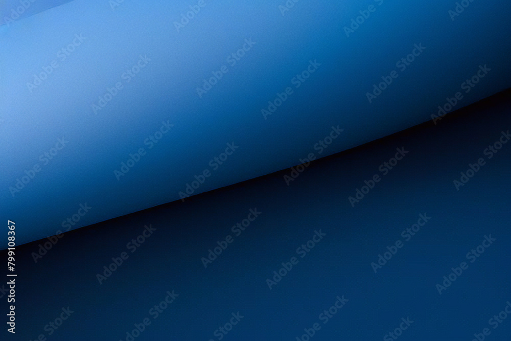 Fondo azul abstracto, diseño de curva azul de forma suave por color ...