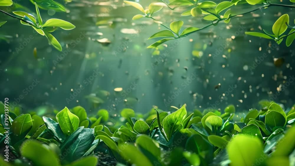 Underwater plants capture carbon emissions promoting ecosystem health ...
