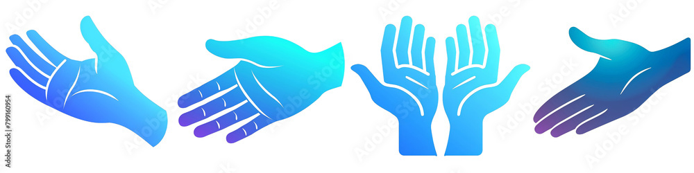 Assistance clipart collection, symbol, logos, icons isolated on ...