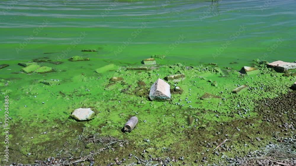 Water pollution by blooming blue green algae - is world environmental ...