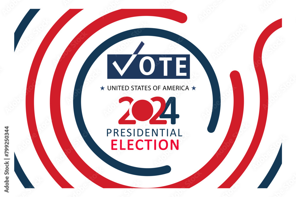 Presidential election day in the United States. Vote 2024. Election ...
