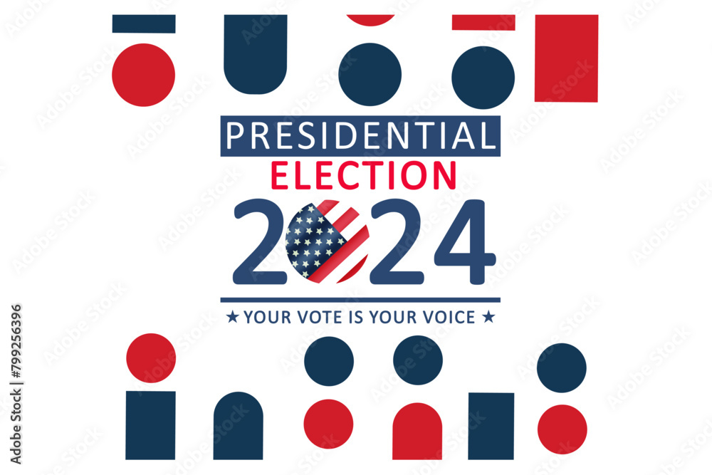 Presidential election day in the United States. Vote 2024. Election ...