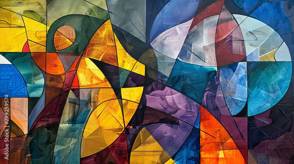 Abstract Art Design of Postmodern Background / Backdrop / Wallpaper ...