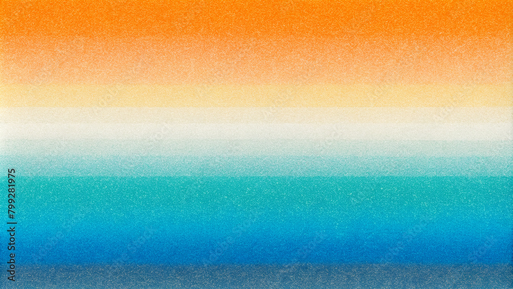 The colour transition creates a visual spectrum ranging from warm ...