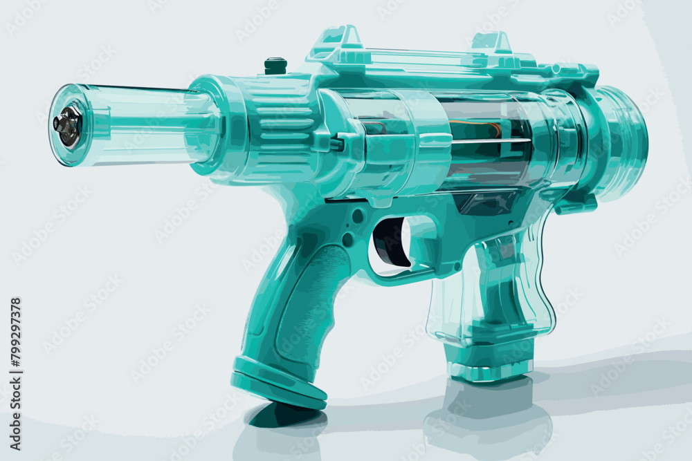 Plastic water toy spray gun for playing in water festival to splashing ...