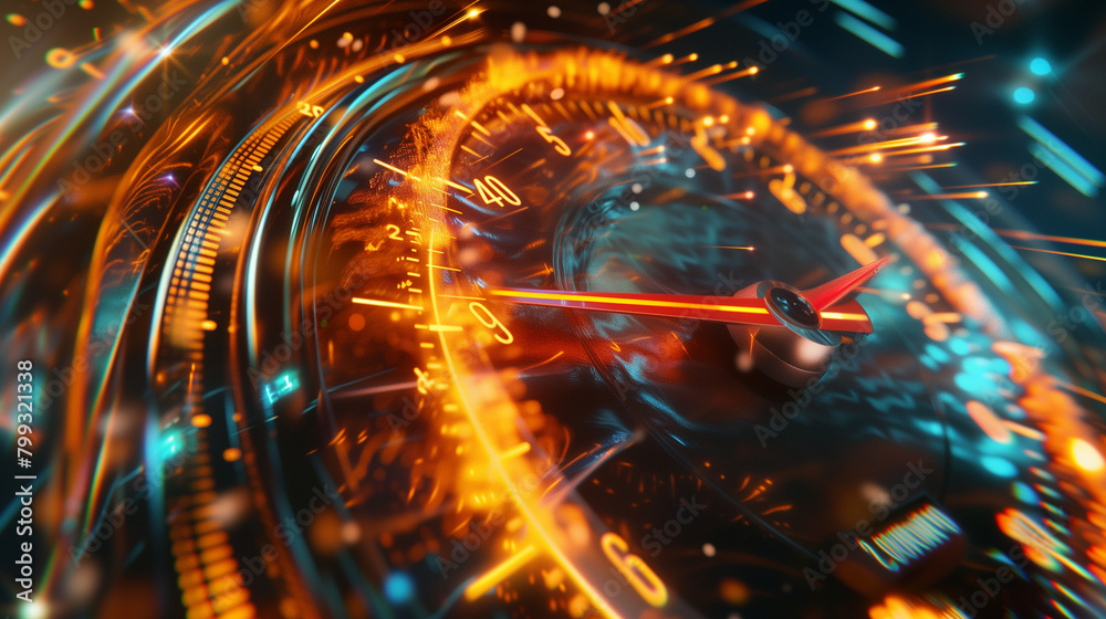 Speedometer Gauge Velocity Dashboard Mph Km H Odometer Acceleration Car Automobile