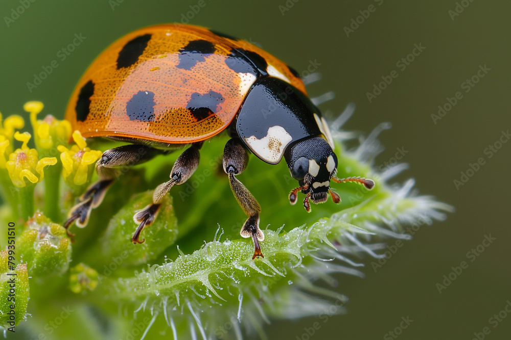 fuzzy picture More than 5000 species of ladybugs (Coccinellidae) are ...