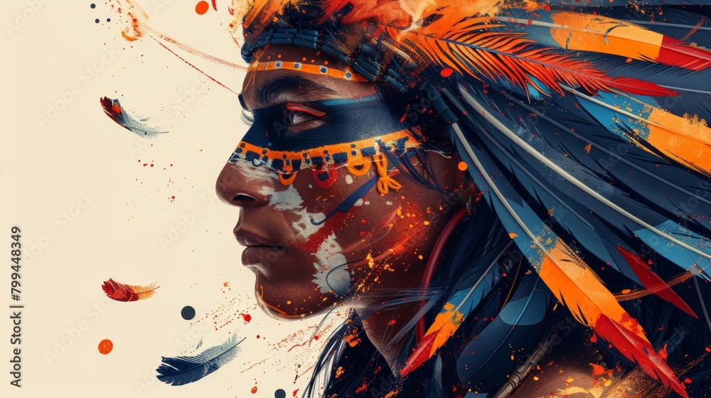 Symbol of traditional Egyptian god Anhur. Ancient Egyptian character ...