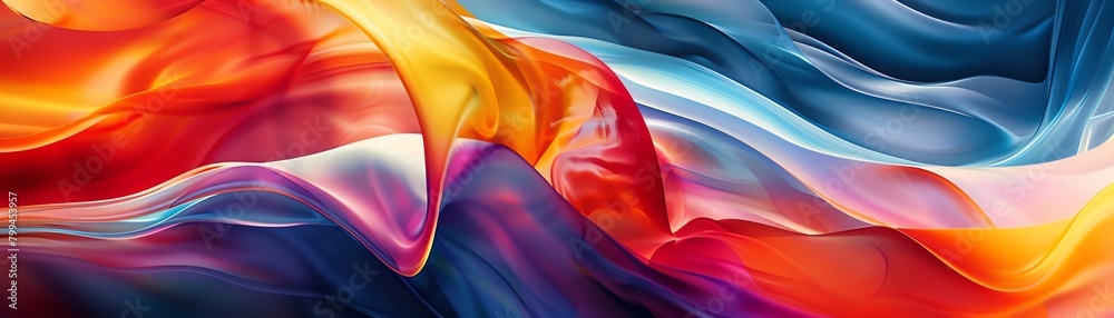 Dynamic abstract wallpaper, fluid shapes and bold lines in a lively ...