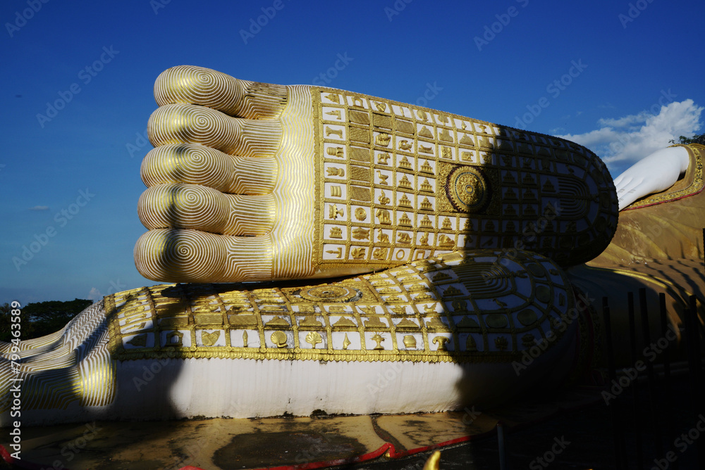 Patterns, ancient characters which are yantras and Buddhist art on the ...