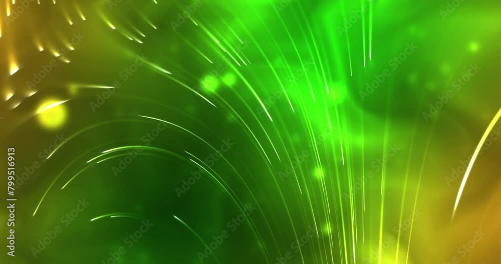 Particle lines motion background. Animation of particles and glowing ...