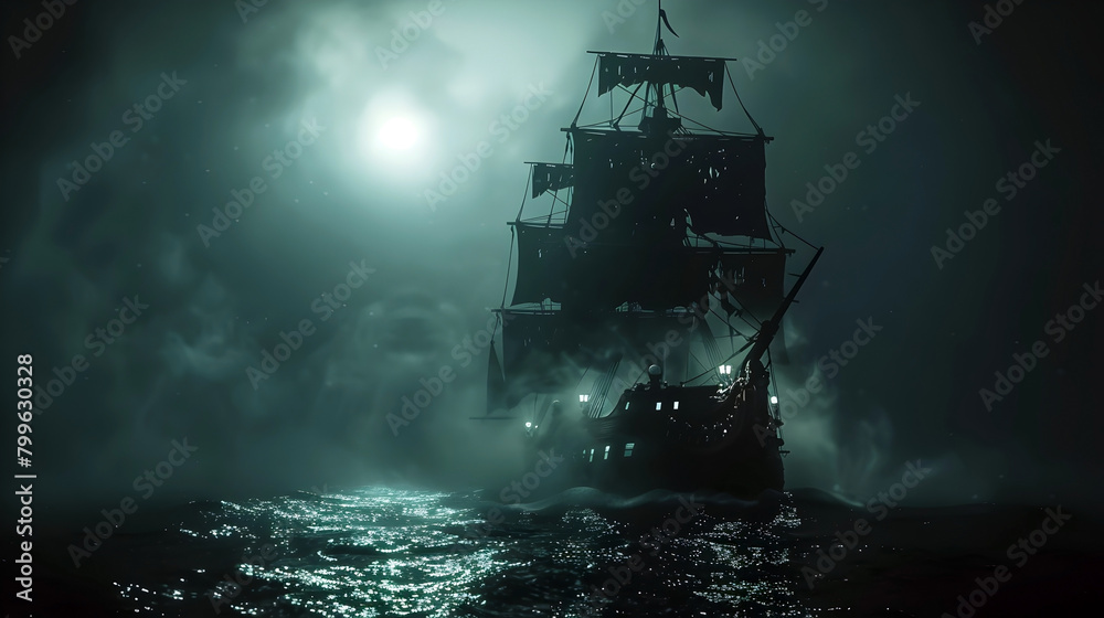 The Rogue Tempest Sails the Storm-Tossed Seas Under the Shroud of ...