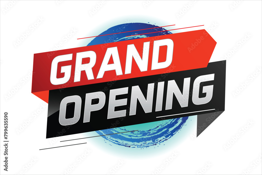 coming soon grand opening word concept vector illustration with ...
