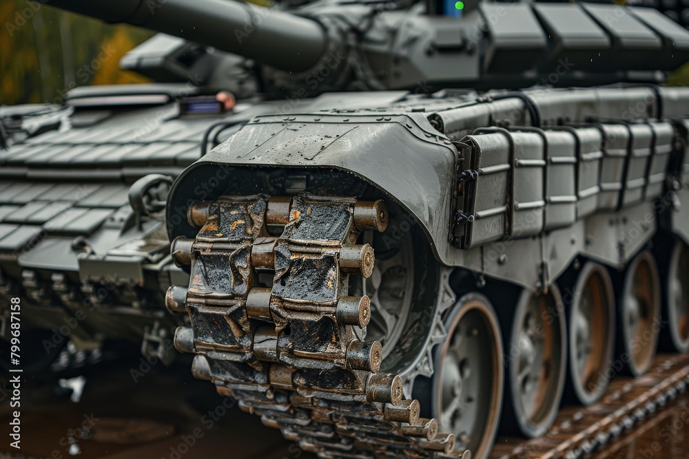 The powerful and unstoppable tank is ready to take on any challenge ...