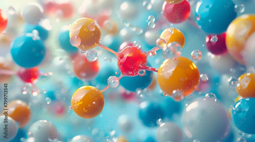 Develop a collection of 3D illustrations for use in scientific ...