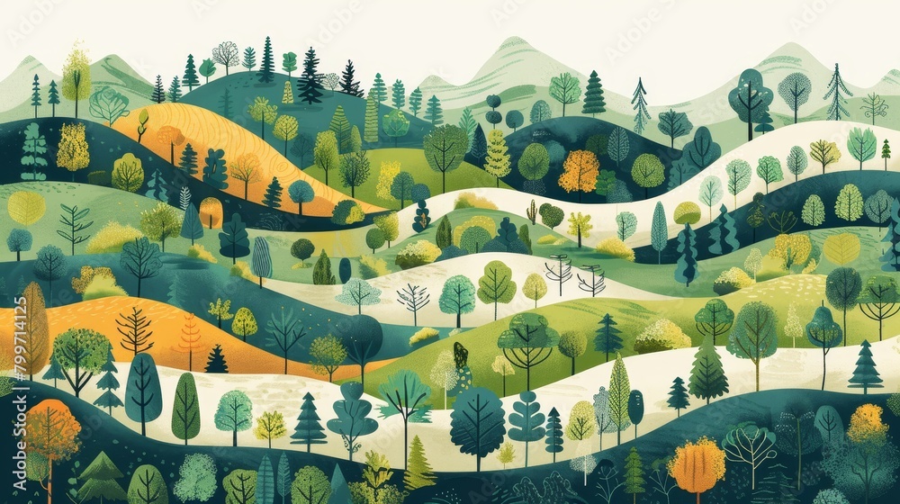 Design an interactive online map for a forestry conservation group ...