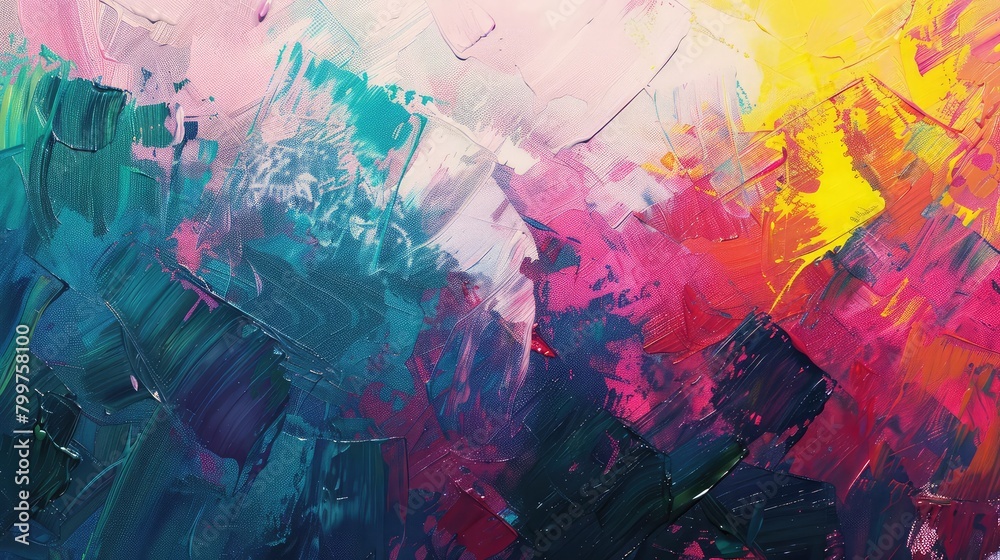 Colorful paint background with coarse texture in layers ,Abstract ...