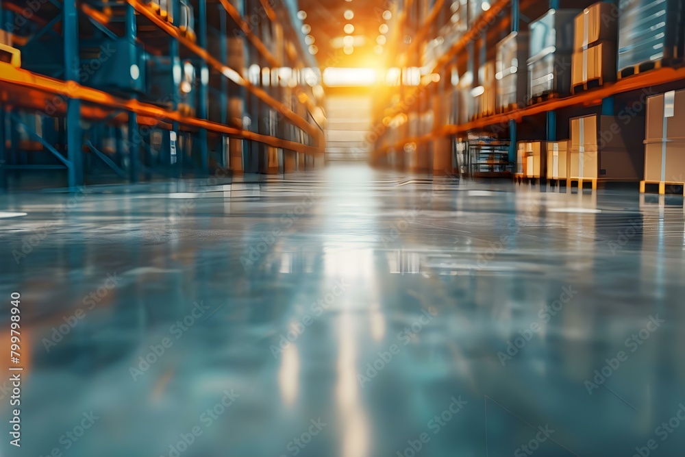 Background on warehouse operations including inventory supply ...