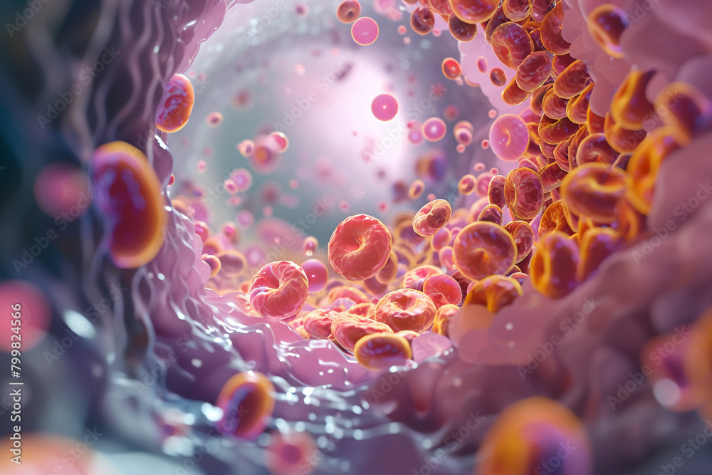 Craft a short story about a society of foam cells living within the ...