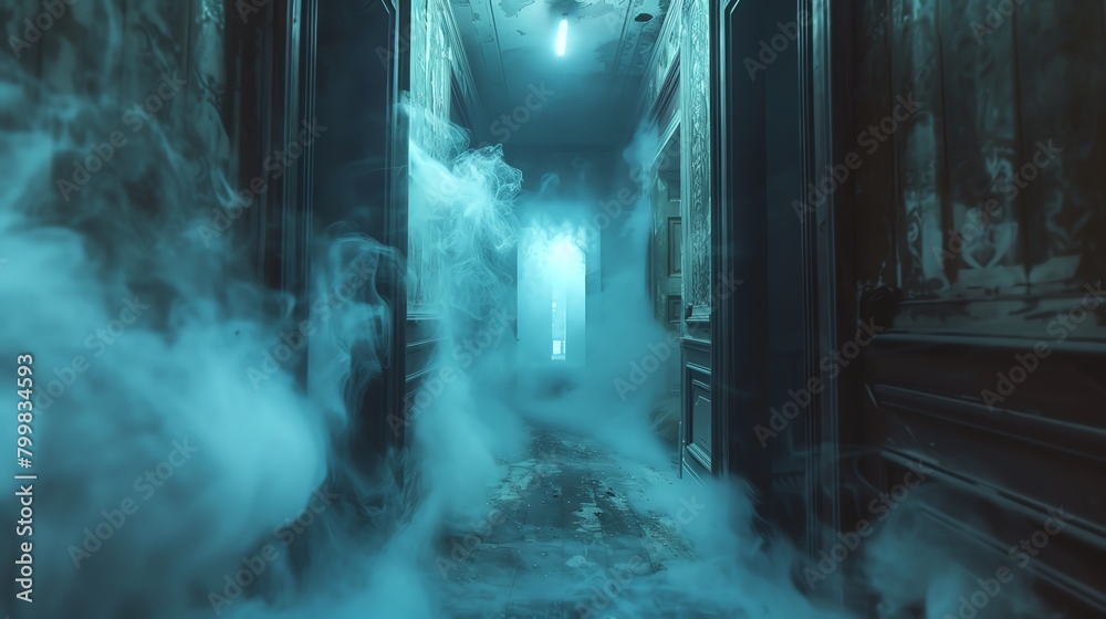 Immerse in the world of surrealism and horror through a frontal ...