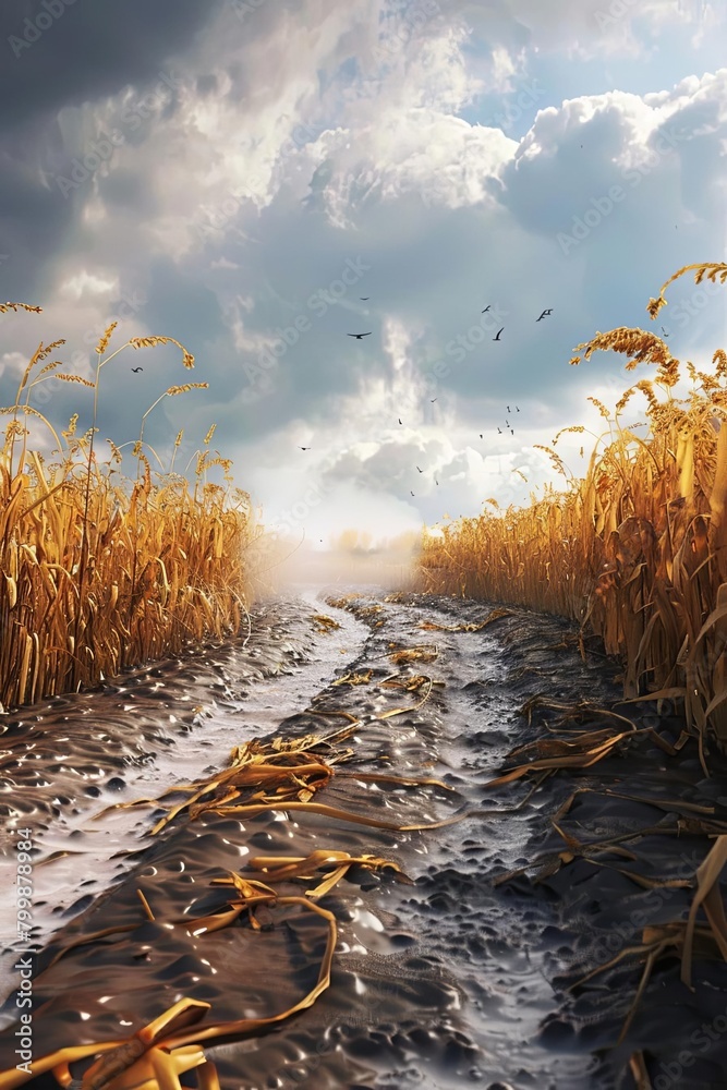 Investigate the impact of extreme weather events on agricultural supply ...