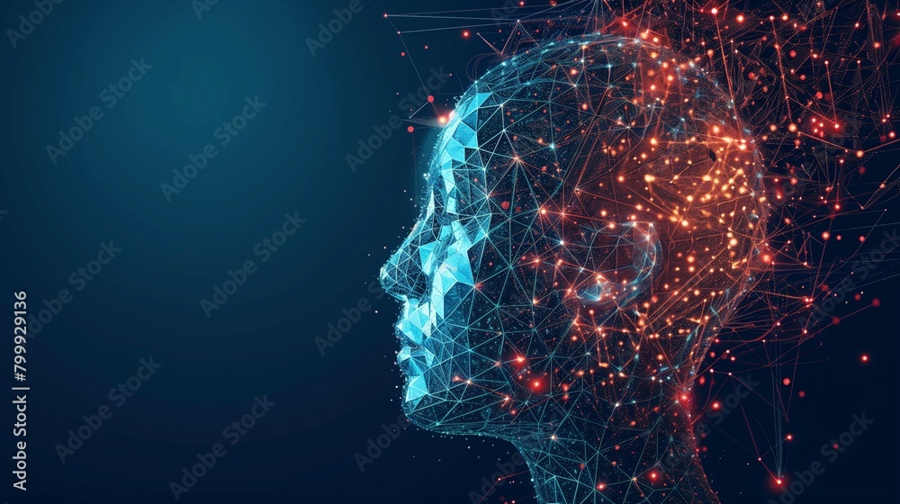 Psychological intelligence, illustrating the intricate cognitive ...