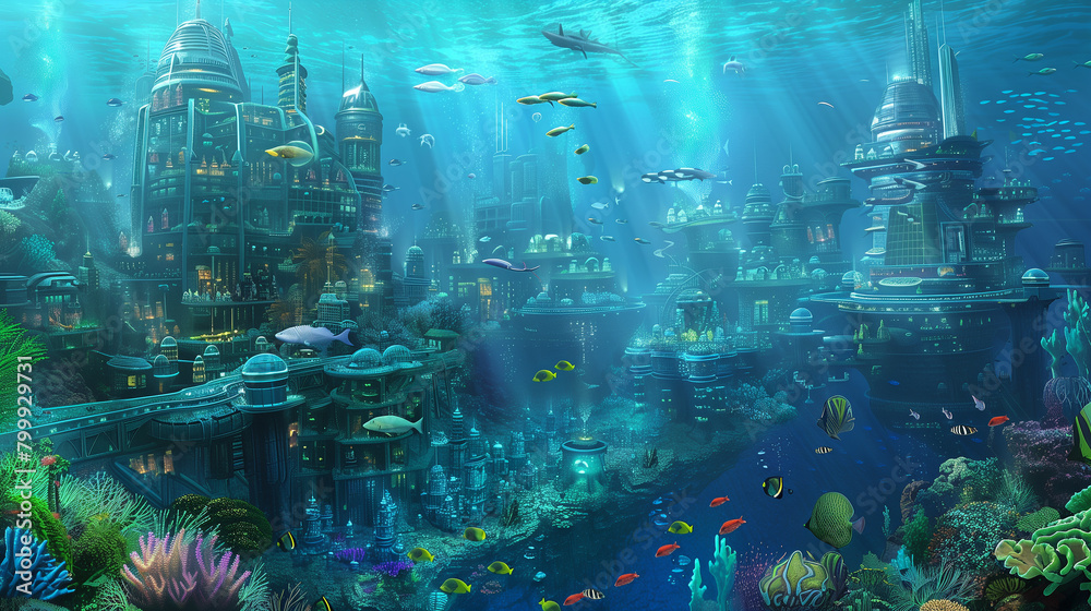 underwater cities powered by ocean thermal energy conversion and ...