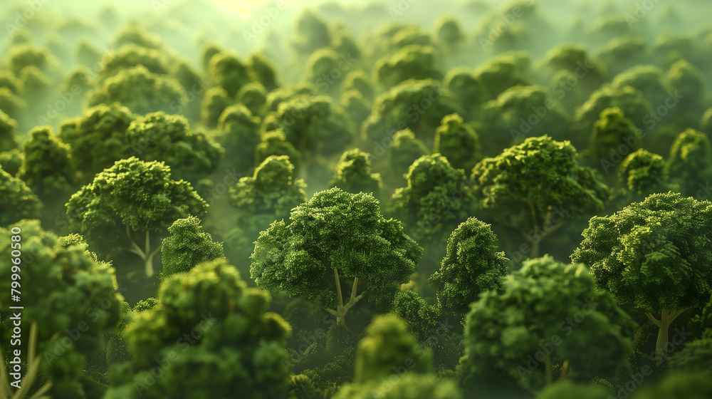 a bioengineered forest where trees are genetically modified to absorb ...