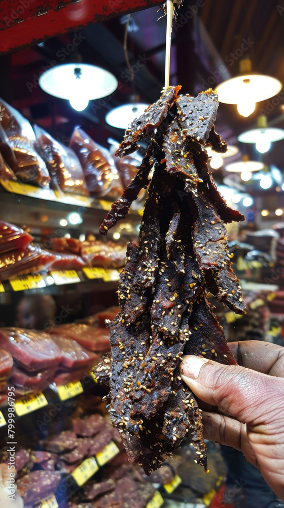 Tempting South African Biltong Display., Culinary World Tour, Food and ...