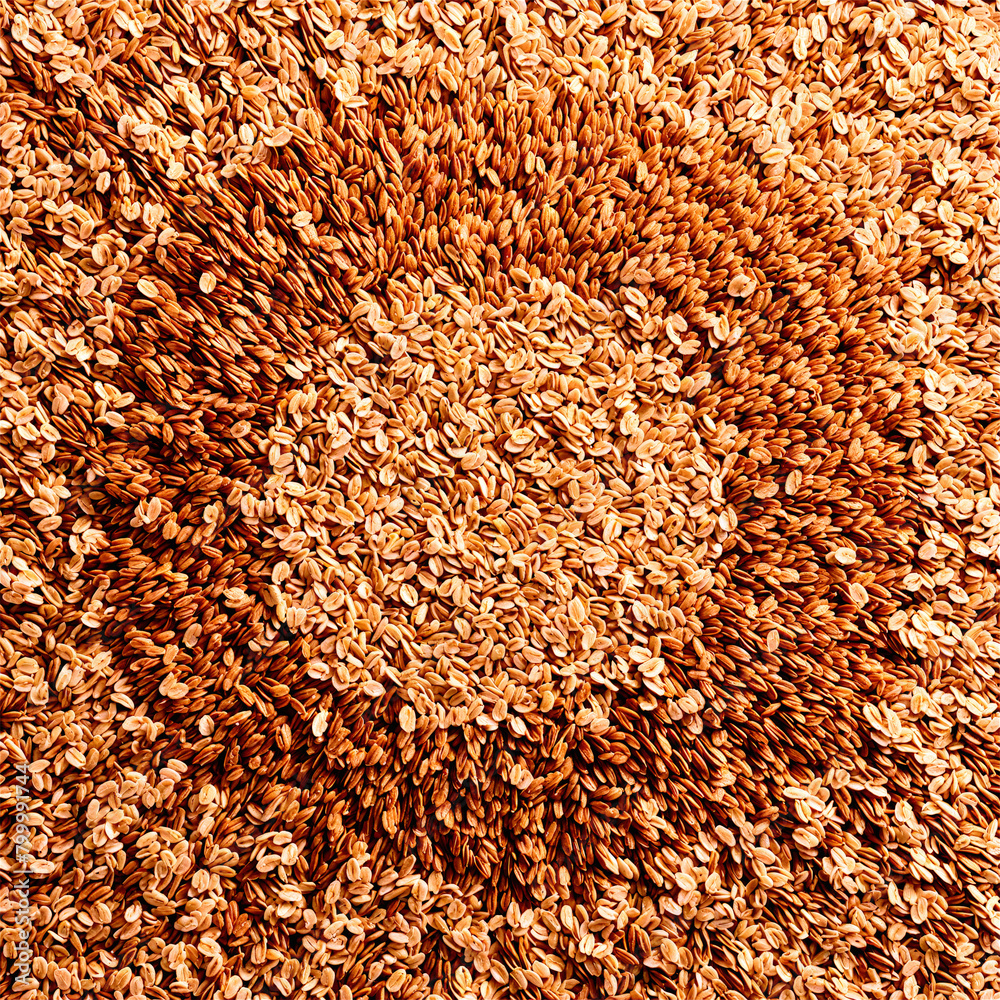 Oats mandala a circular pattern of rolled oats steel cut oats and oat bran Stock Illustration ...